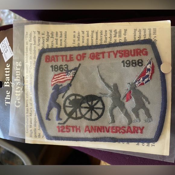 Accessories | Vintage Battle Of Gettysburg 125th Anniversary ...
